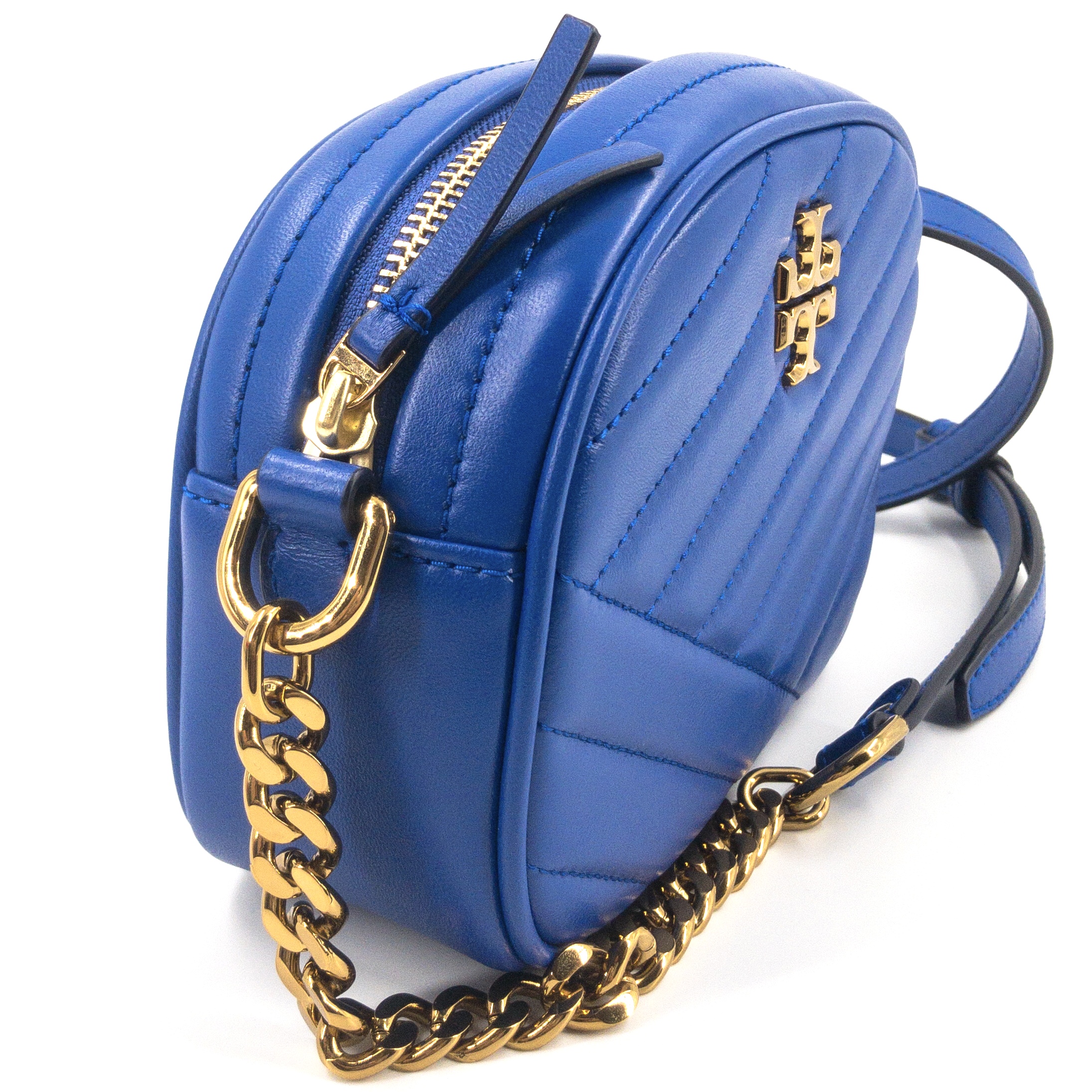 Tory Burch Blue Backpack Purse | semashow.com